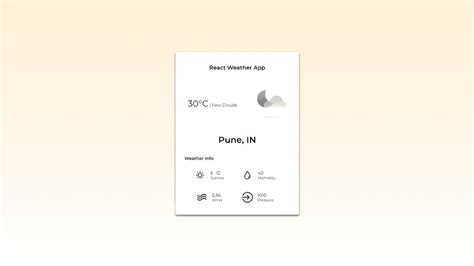 Weather App Using React With Source Code Codewithcurious