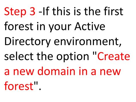 Grade12 Installation Of Active Directory Domainpptx