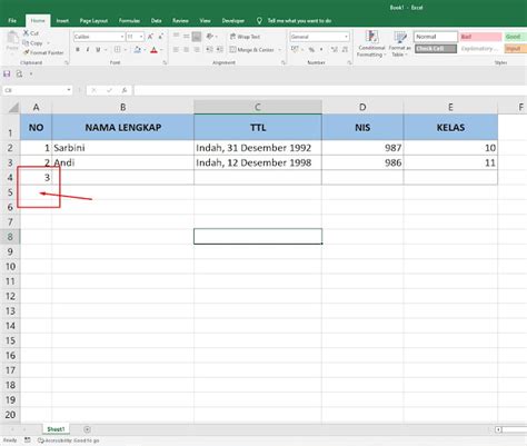 Cara Membuat Tabel Otomatis Di Excel AQMAR OFFICIAL