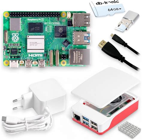 Raspberry Pi 5 2gb Starter Kit Offizielles Usb C 27w Netzteil