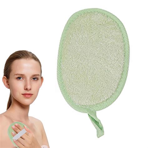 Bhxysgd Natural Loofah Sponge Exfoliating Body Scrubber Made With Eco