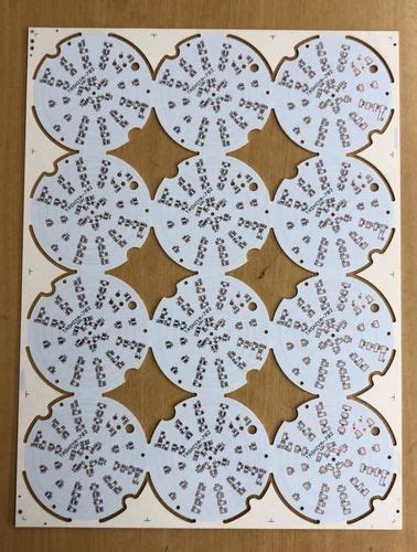 Dc 15 Mm 20w Round Led Pcb Board Single Min Hole Size 1mm At ₹ 5piece In Ghaziabad