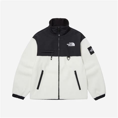 노스페이스 화이트 라벨 뉴 유틸리티 플리스 자켓 아이보리 The North Face Kream