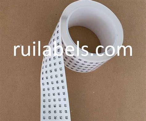 6×6mm Printed Polyimide Labels Pcb Traceability Labels Ruilabels