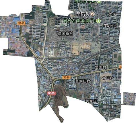 大街街道高清电子地图