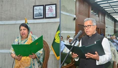 শপথ নিয়েছেন নব নির্বাচিত সংসদ সদস্য আফজাল হোসেন জাতীয়
