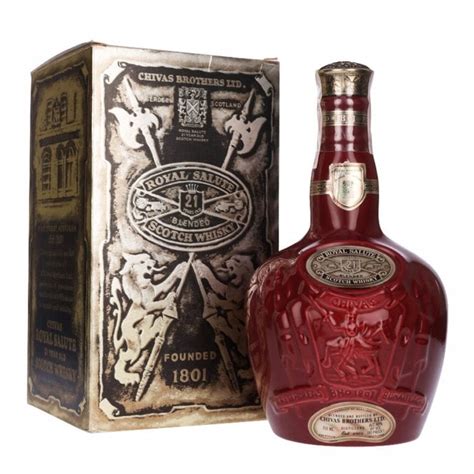 Royal Salute 21 Year Old Ruby Wade Decanter Very Old Bottling Whisky From The Whisky World Uk