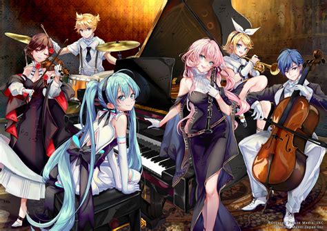 Pisuke Hatsune Miku Symphony Vocaloid Hatsune Miku Kagamine Len