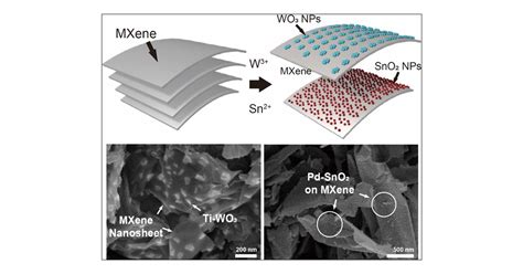 Multiarray Gas Sensors Using Ternary Combined Ti3c2tx Mxene Based Nanocomposites Acs Applied
