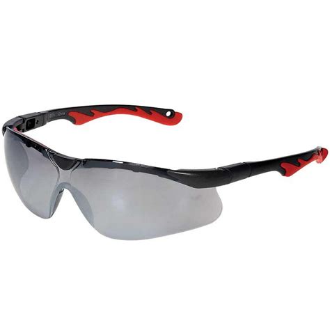 Liberty Glove 1755sm Inox Semi Rimless Safety Glasses Flint The