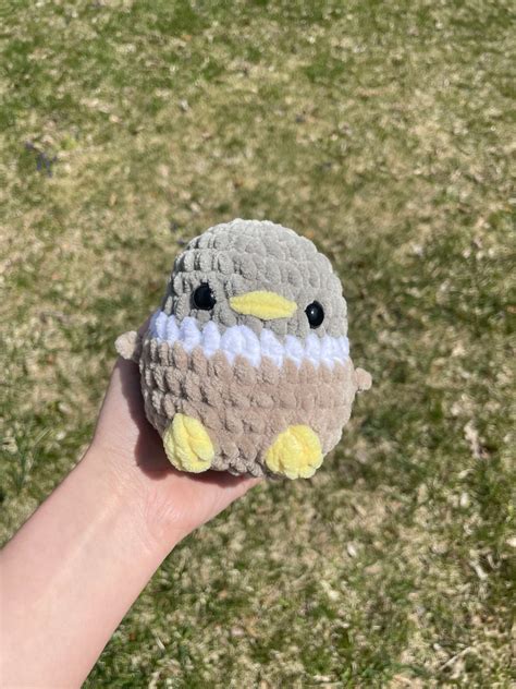 Chonky Duck Plushies Crochet Duck Plushies Mallard Duck Pushie