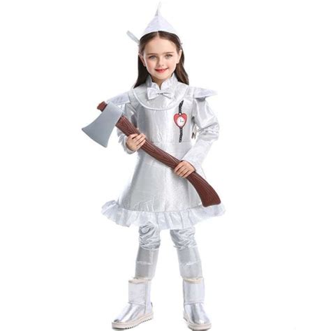Promo The Tin Man Girl Costume The Wizard Of Oz Costume Kostum Orang