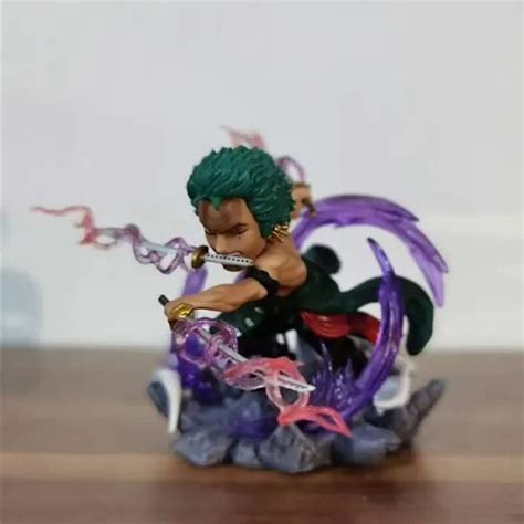โมเดลตัวการ์ตูนวันพีช ฟิกเกอร์ Roronoa Zoro โรโรโนอา โซโล Zoro Santoryu