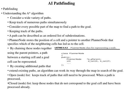 Ppt Ai Pathfinding Powerpoint Presentation Free Download Id5419730