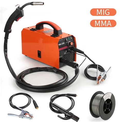 220v Semi Automatic Welding Machine Mig Arc Welder Mma 2 In 1 No Gas