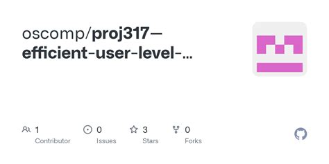 Github Oscompproj317 Efficient User Level Threads Scheduling And Mapping
