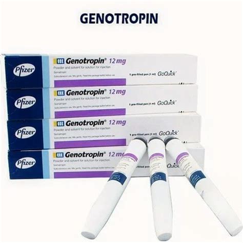 Genotropin 12mg 36iu Growth Hormone At Rs 9900 Box Human Growth