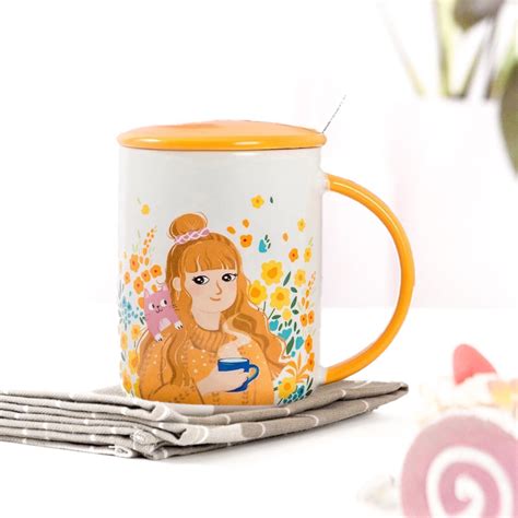 Extra 20 Off Creative Creature Anime Romantic Couple Coffee Mug