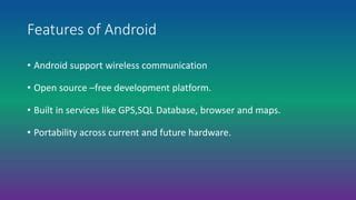 Android Operating System PPTX