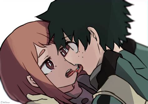 Izuku Y Ochako Deku X Uraraka My Hero Academia Manga Anime Romance