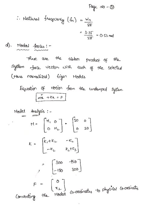 homework 8 modal and direct solution approaches figure 1 shows a