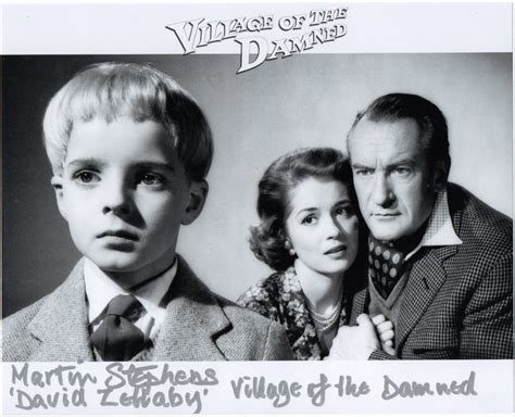 Martin Stephens Signed Photo Village Of The Damned Il Villaggio