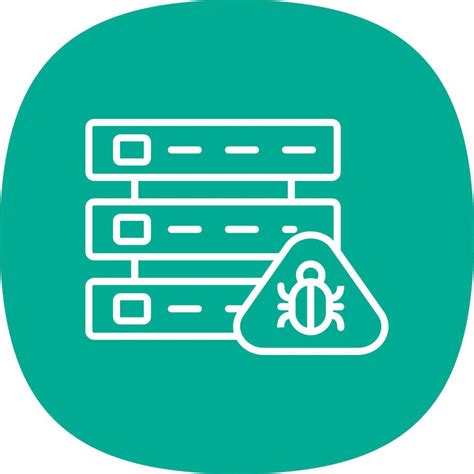 Database Bug Line Curve Icon Design 43722880 Vector Art At Vecteezy