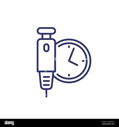 Hormone Injection Stock Vector Images Alamy