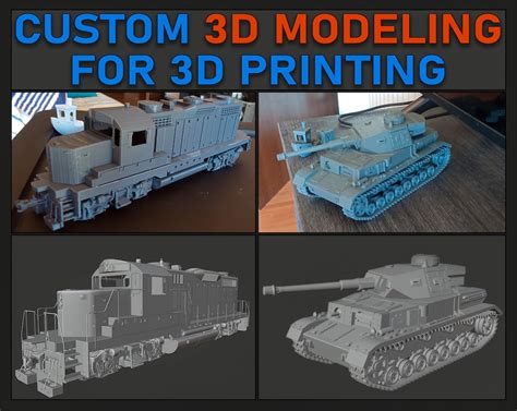 Custom 3d Modeling For 3d Printing Etsy