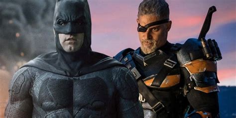 Ben Afflecks Batman Fights Deathstroke In New Concept Art From