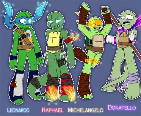 Tmnt Au By Airinnix Extreme On Deviantart