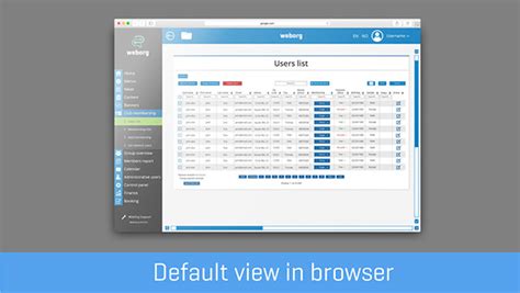 UI Dashboard Design Data Table On Behance