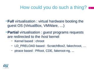 PRoot Improved Kernel Compatibility PPT