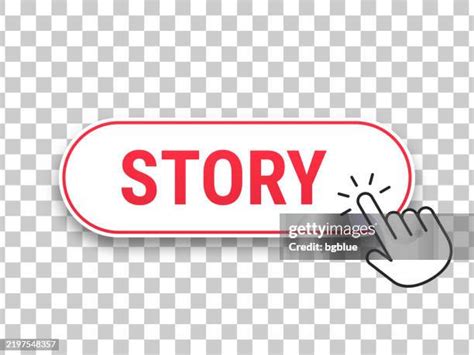 story 3d click web button with hand cursor on blank background high res