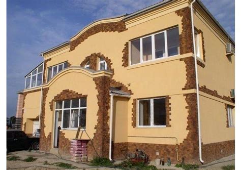 Фасадная штукатурка для наружных работ: фото и виды декоративной ...