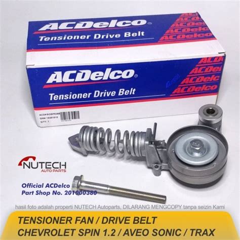 Jual TENSIONER FAN BELT ORI CHEVROLET SPIN 1 2 AVEO SONIC TRAX Ori