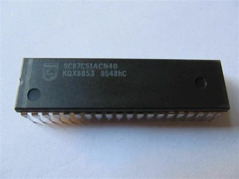 Philips Sc87c51acn40 Cmos Microcontroller Single Chip 8 Bit Otprom 6mhz Pdip40 £7 68 Picclick Uk