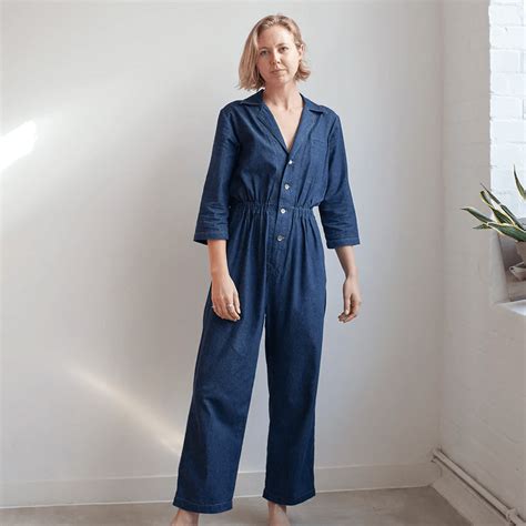 The Modern Sewing Co Pdf Jesse Jumpsuit Sewing Pattern Good Fabric