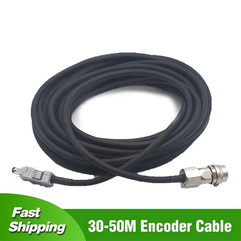 Jzsp Cvp01 02 E Servo Motor Encoder Cable For Yaskawa Sgm7g Sgmgv Series Jzsp Cvp01 03 E Jzsp