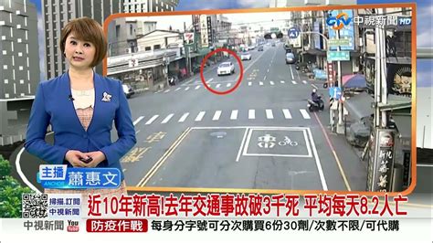 近10年新高去年交通事故破3千死 平均每天82人亡│中視新聞 20230325 Youtube