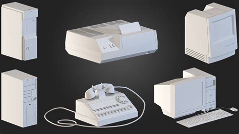 Artstation 50 Pc Objects Kitbash Vol 03 Resources