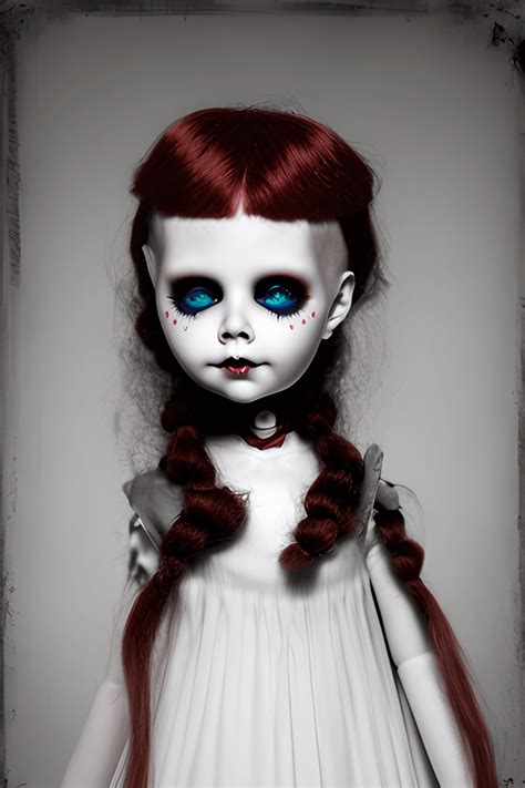 Creepy Spooky Porcelain Doll Runway Ml Chris Mars Alyona Lytvin
