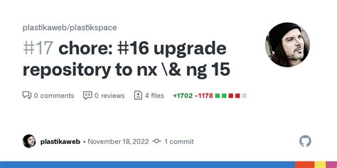 Chore 16 Upgrade Repository To Nx Ng 15 By Plastikaweb Pull
