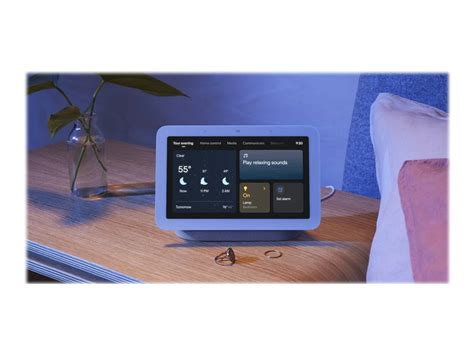 Google Nest Hub 2nd Gen Smart Display Kolsvart CSS Acsser