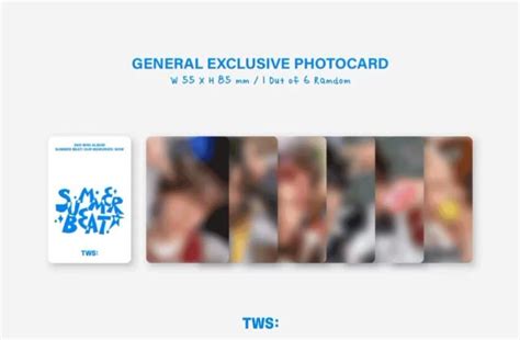 투어스 2집 썸머비트 예판 특전 정리 Tws 투어스 미니 갤러리