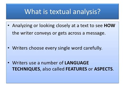 Definition Textual Analysis Visionlua