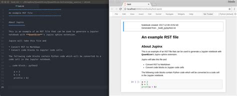 introducing jupinx generating jupyter notebooks from text… by