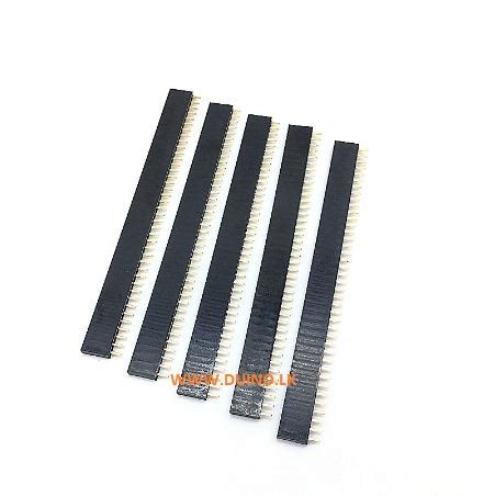 Female Pin Header Breakable Strip Mm X Pcs Duinolk The Biggest Arduino Online Store