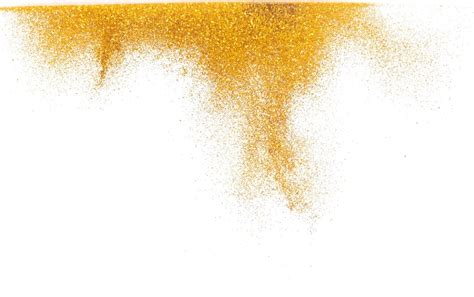 Premium Photo Explosion Metallic Gold Glitter Sparkle Bokeh Isolated