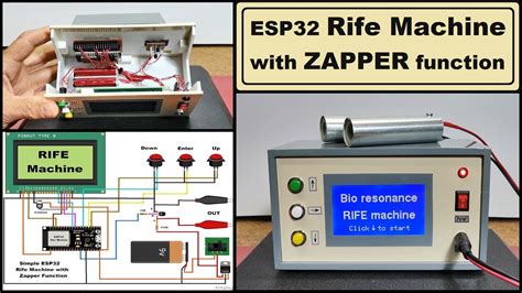 Diy Esp32 Bioresonance Rife Machine With Zapper Function Arduino Maker Pro